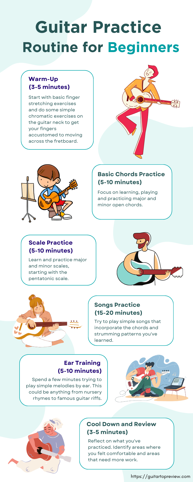 How Much Should I Practice Guitar? Daily Tips & Routines